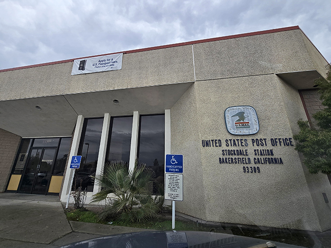Even the Stockdale Station Post Office has a certain charm &ndash; perhaps the only place where waiting in line feels like a quintessential Bakersfield experience.
