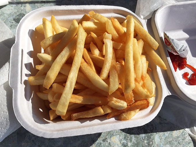 Golden, crispy, and perfectly salted &ndash; these fries aren't just a side dish, they're the supporting actor that steals the scene.