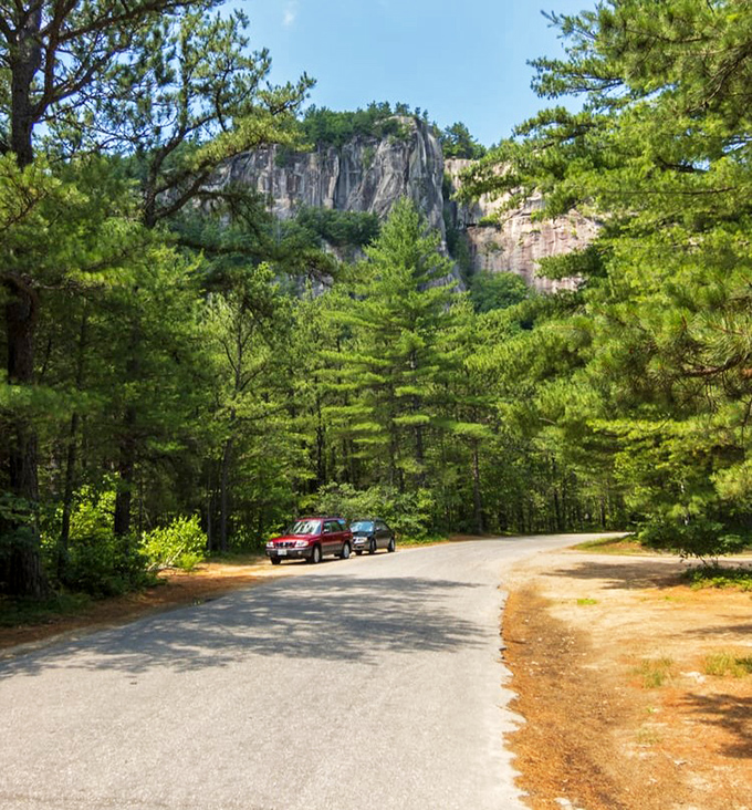 The approach to Echo Lake feels like entering a cathedral of pines, where granite cliffs serve as nature's stained glass windows.