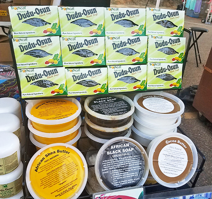 African shea butter, black soap, and natural skin remedies with ingredients your grandmother would recognize. Beauty secrets that don't require a password or subscription.