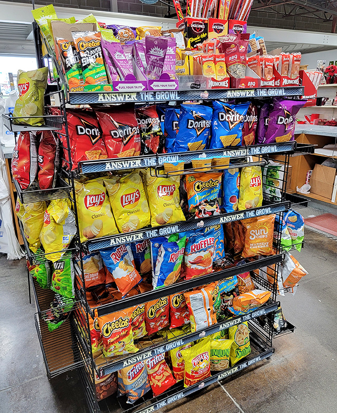 The snack aisle &ndash; where forgotten road trip companions and pantry staples wait at prices that make grocery stores seem like luxury boutiques.