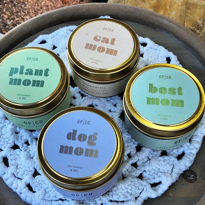 "Plant Mom," "Dog Mom," or just "Best Mom"&mdash;there's a candle here to celebrate every nurturing personality.