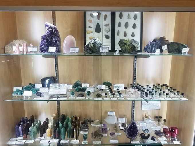 Nature's jewelry box on display. These dazzling minerals and crystals might not grant wishes, but they'll certainly grant compliments.