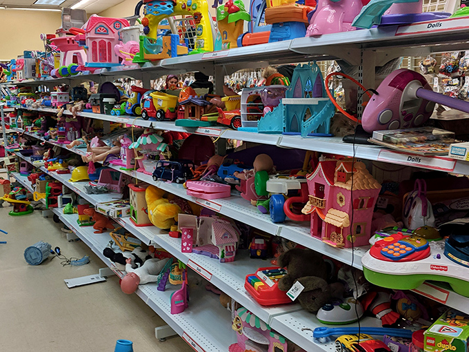 A plastic wonderland where childhood dreams get a second chance. These toys have stories to tell and new memories to make.