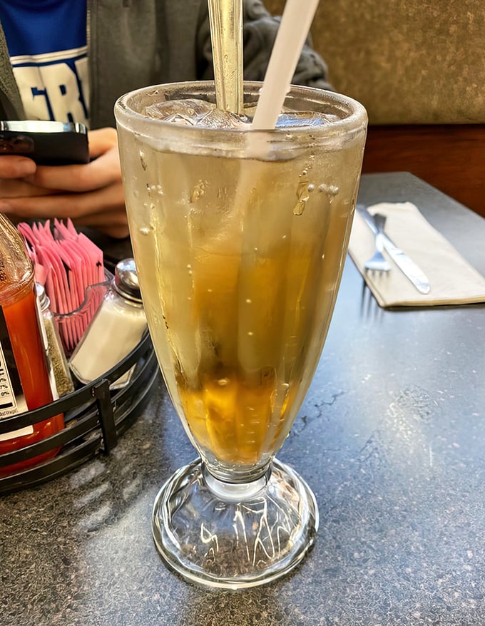 The vanilla phosphate soda &ndash; a fizzy time capsule in a glass. This vintage refreshment proves some classics never needed improving, unlike your high school haircut.