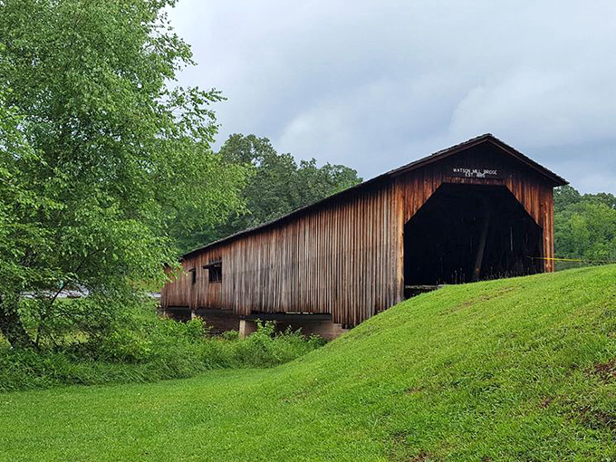 The bridge stands proudly against moody skies, a testament to craftsmanship that's outlasted countless smartphone upgrades and fashion trends.