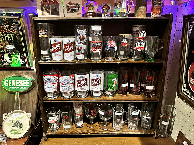 Beer glasses that have toasted everything from moon landings to Super Bowls. These vintage vessels make even cheap beer taste like a special occasion.