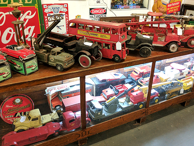 These toy vehicles have transported generations of imaginations. That double-decker bus has seen more adventures than we ever will.