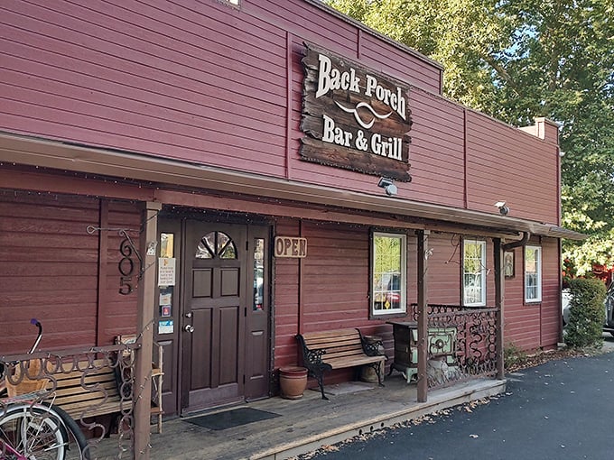 The Back Porch feels exactly like its name suggests - like enjoying amazing barbecue at a friend's place, if your friend was a smoking genius.
