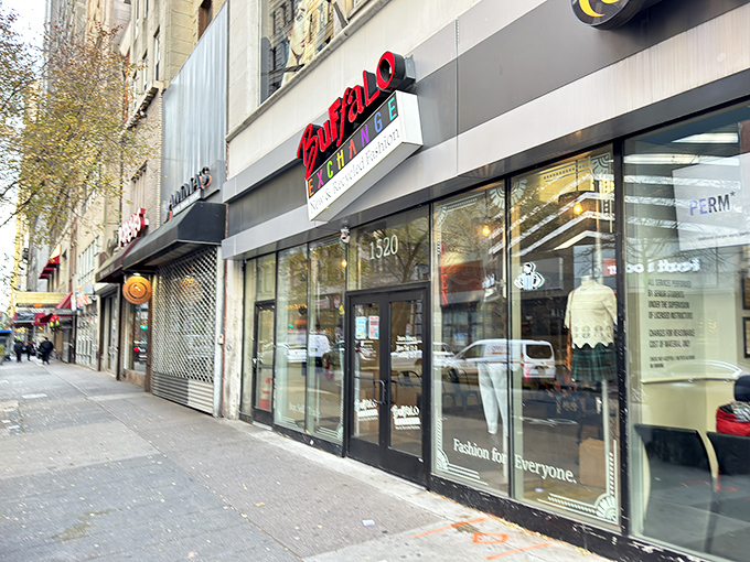 Buffalo Exchange brings urban chic to the thrift scene. Where fashion meets frugality on Philadelphia's bustling streets!