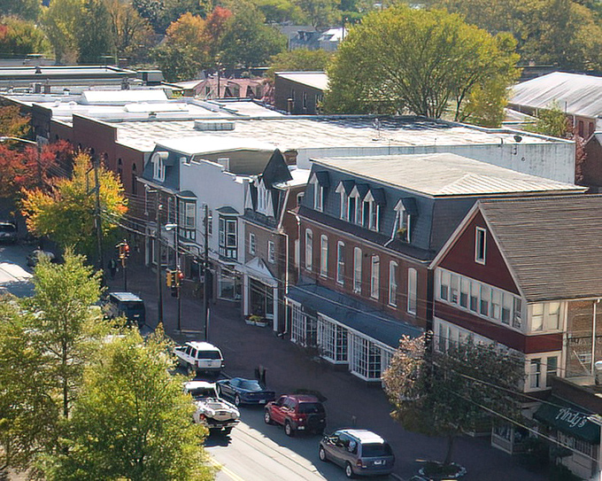 Chestertown's historic district looks like a film set for a Revolutionary War movie, minus the uncomfortable costumes and dental issues.