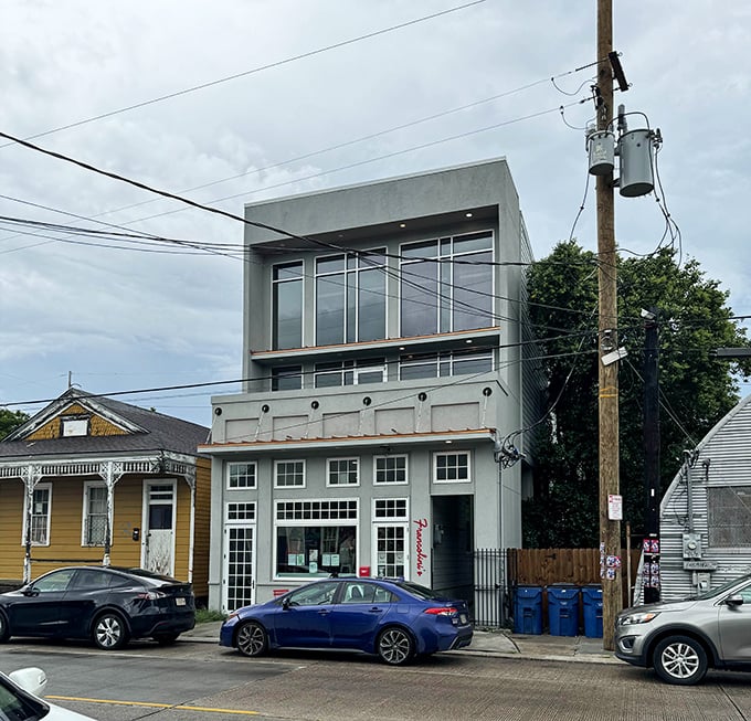 Modern architecture meets serious sandwich science in this sleek temple to elevated comfort food.