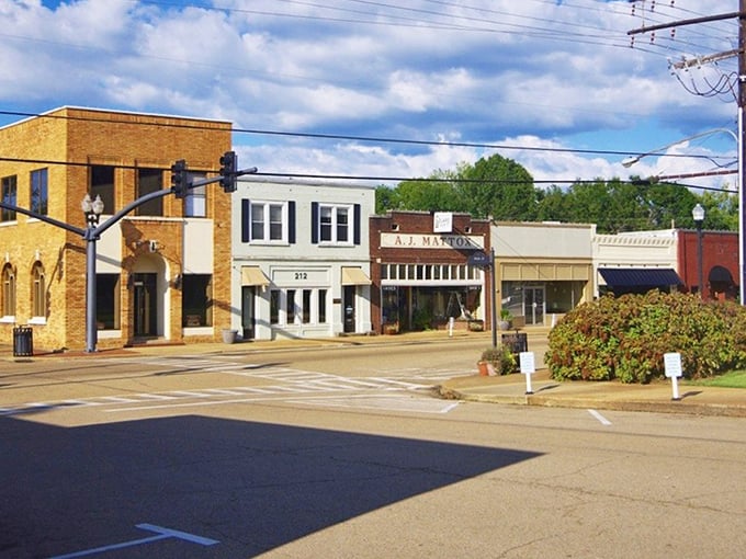 Fulton's downtown invites leisurely strolls where every dollar stretches further than you'd believe possible.