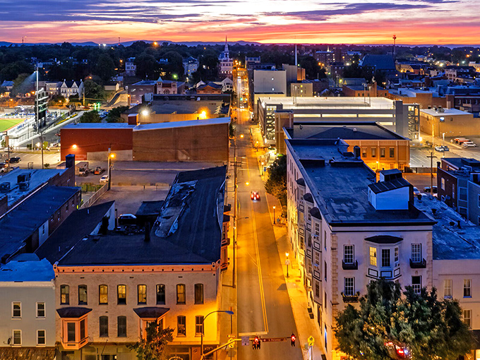 Hagerstown's skyline rises modestly from fertile valleys, proving that cities can be both affordable and beautiful. 