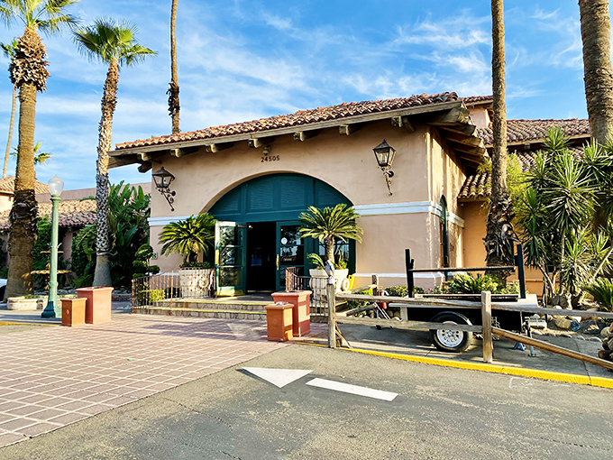 Harris Ranch rises from the valley like a Spanish mirage. This isn't just a pit stop &ndash; it's a beef destination with resort-worthy style!