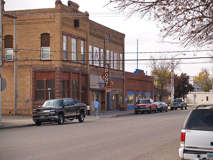Hillsboro's main street offers modern conveniences while maintaining that "time stood still" feeling that budget-conscious residents appreciate.