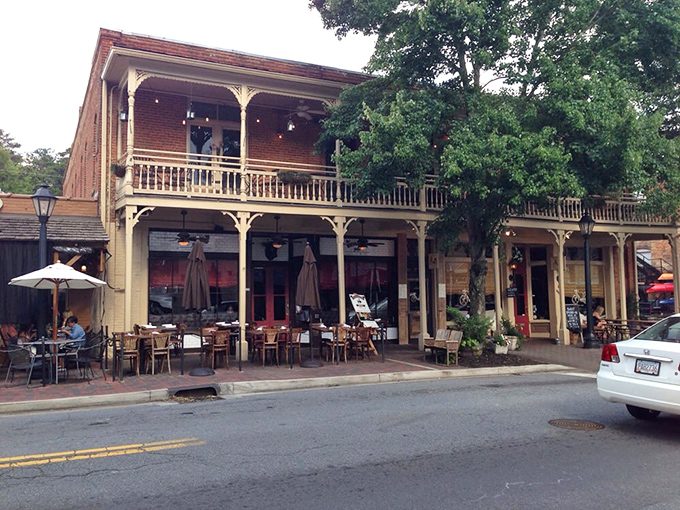 Historic brick buildings often house the most surprising culinary treasures - this Roswell gem proves it. 