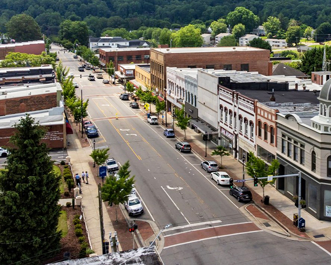 Marion's mountain-town charm is framed by nature's majesty. Those Blue Ridge views come standard with every home purchase!