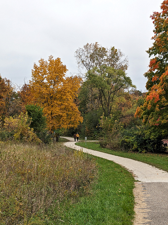 Moraine Hills in autumn &ndash; where every trail feels like walking through a painting. Nature's color palette gone wonderfully wild.