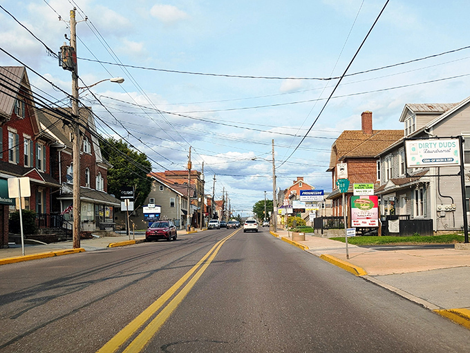 New Holland's main street bustles with the kind of authentic small-town energy that feels increasingly rare.