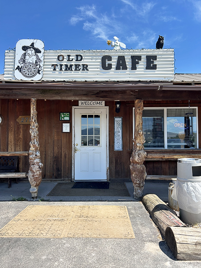 That vintage wooden sign and rustic charm tell stories of countless satisfied customers through the years.