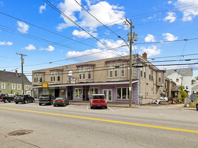 Pittsfield's main drag offers essential services in historic buildings, where your Social Security check goes further than in pricier towns.