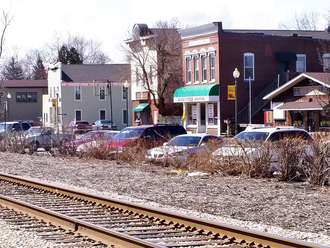 Porter's railroad heritage remains visible along its quaint main street, where small businesses thrive in historic buildings.