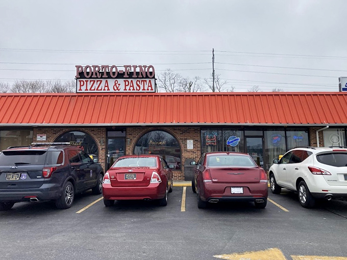 The red roof catches your eye, but it's what's happening inside those brick walls that keeps the parking lot full.