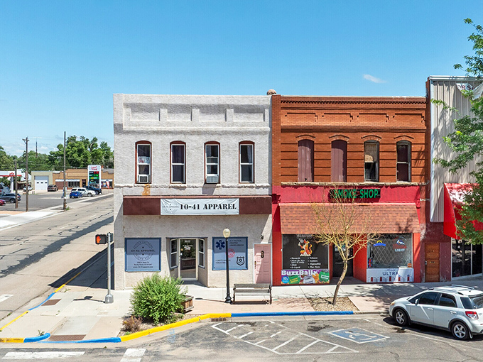 Rocky Ford's aerial view reveals a patchwork of homes nestled among trees. Where neighbors wave and actually mean it!