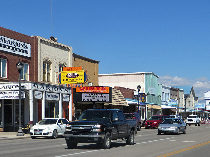 Roosevelt's classic main street offers a glimpse into small-town Utah living. Where retirement means trading traffic jams for friendly waves.