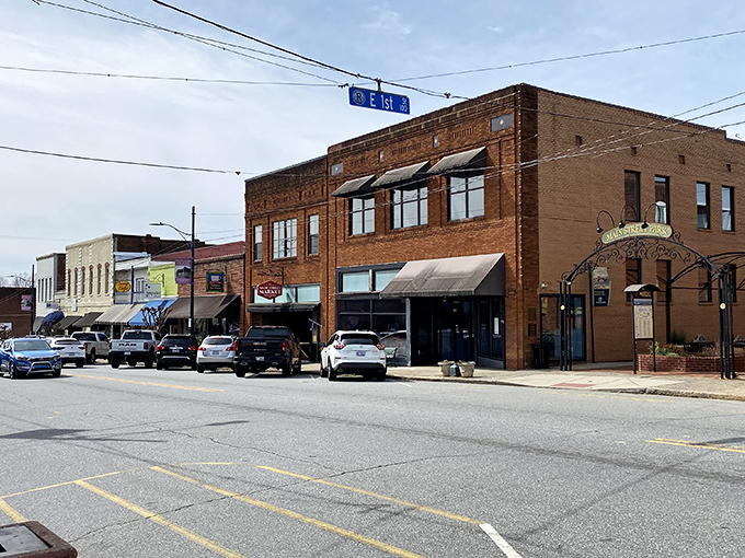 These brick facades hold secrets of mountain town living where your dollars climb higher than the surrounding peaks.