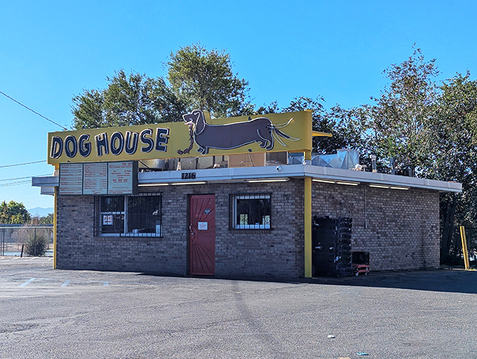 That classic hot dog sign has been a breakfast landmark longer than most of us remember. 