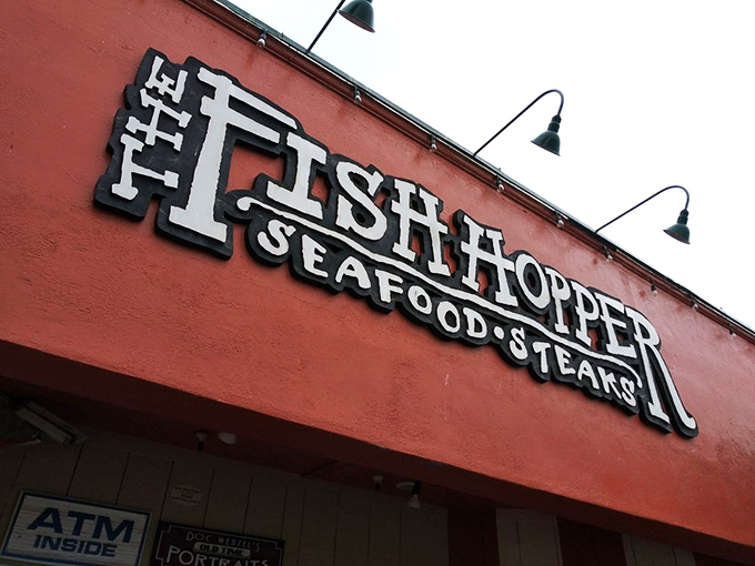 The Fish Hopper's oceanfront perch means your chowder comes with a side of spectacular views.