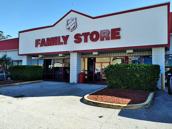 The Salvation Army: where your shopping dollars do double-duty as community support.