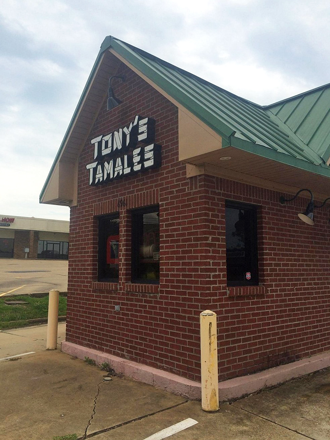Tony's Tamales proves great things come in small packages! This brick building houses some of Mississippi's most sought-after wrapped treasures.