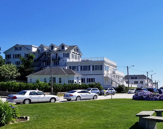 Watch Hill's charming shops invite you to browse at a leisurely pace. The kind of place where window shopping is an art form.