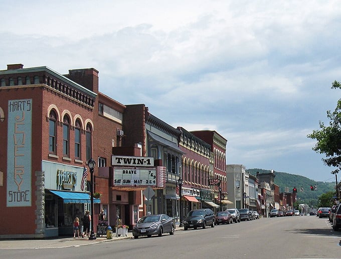 Wellsville's Main Street might be straight out of a Norman Rockwell painting, but the affordable living costs are thoroughly modern miracles.