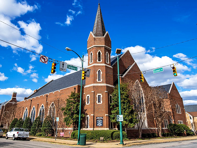 Wilson's handsome public library invites visitors to step inside and lose themselves in stories both on shelves and in architecture.