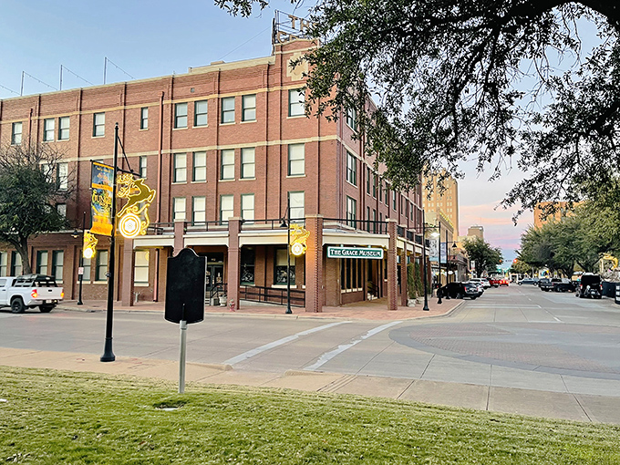 The Texas Star Trading Company in Abilene occupies a corner building that's as full of character as the city itself.
