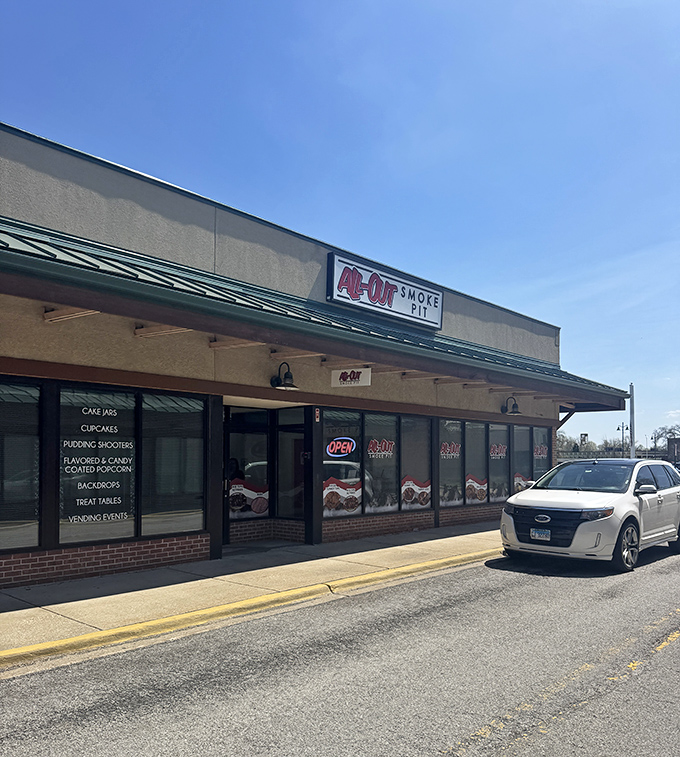 Strip mall exterior hides strip-your-plate-clean barbecue that'll make you rethink every assumption about unassuming storefronts everywhere.