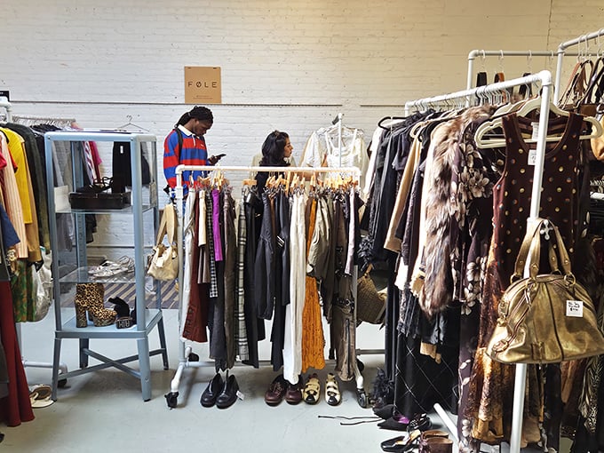 Artists & Fleas curates vintage finds with gallery-like precision, making every shopping trip feel like an art exhibition. 