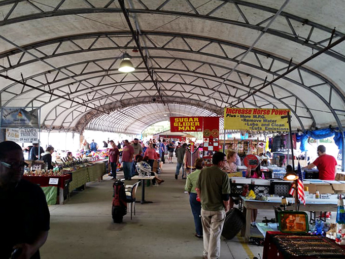 Treasure hunt headquarters! This open-air market transforms ordinary weekend shopping into an adventure of discovery.