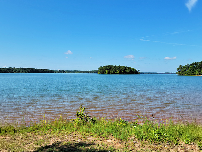 Fall camping where crackling fires and lake views create the perfect recipe for contentment.