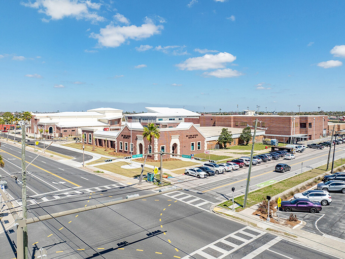 Modern community buildings in Callaway offer retirees the perfect blend of small-town charm and practical amenities without the big-city price tag.