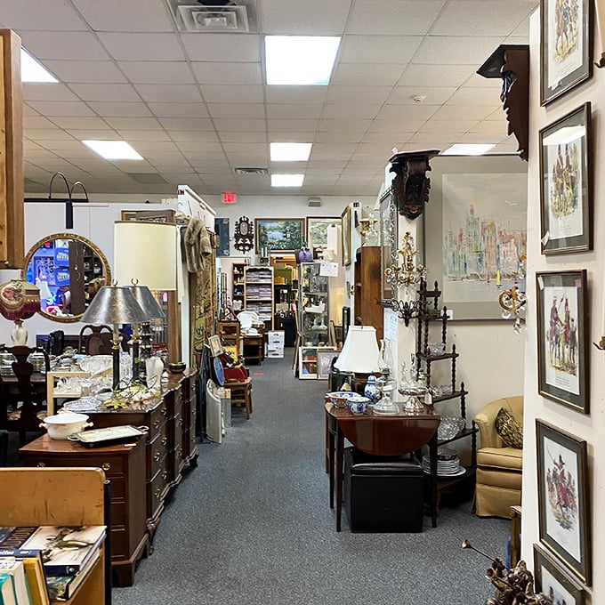 Inside Chamblee Antiques, carefully curated spaces showcase treasures with stories to tell. Interior designers, take note!