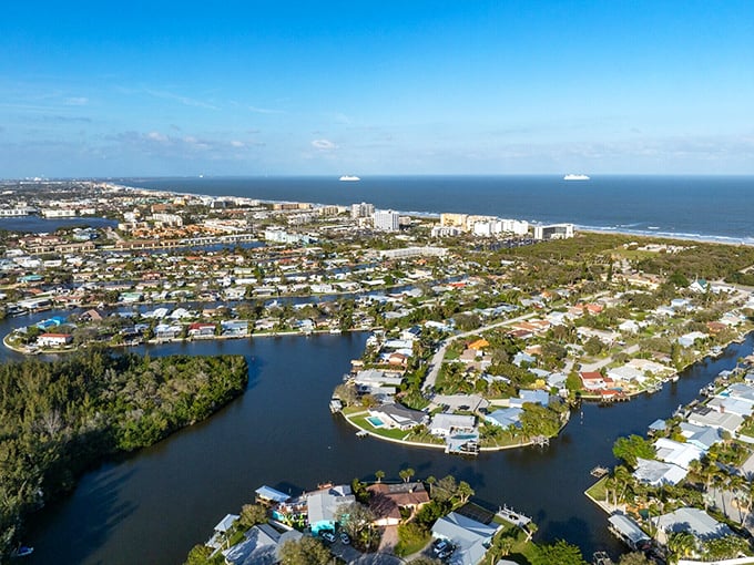 Island living meets mainland prices. Cocoa Beach's waterways create neighborhoods where retirement dreams float as easily as the boats.