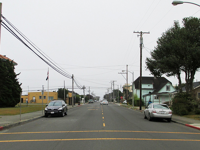 Quiet streets lead to Crescent City's harbor views. Where fog and redwoods create nature's perfect air conditioning system.