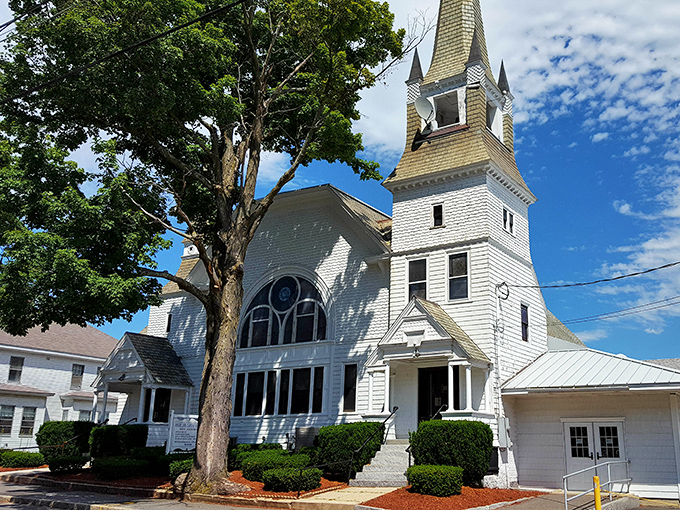 This historic church in Fitchburg stands tall in a community where living costs remain pleasantly down-to-earth.