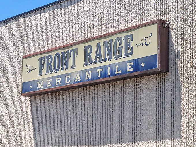 Don't judge this treasure trove by its cover! Behind that simple exterior lies a wonderland of carefully curated collectibles.