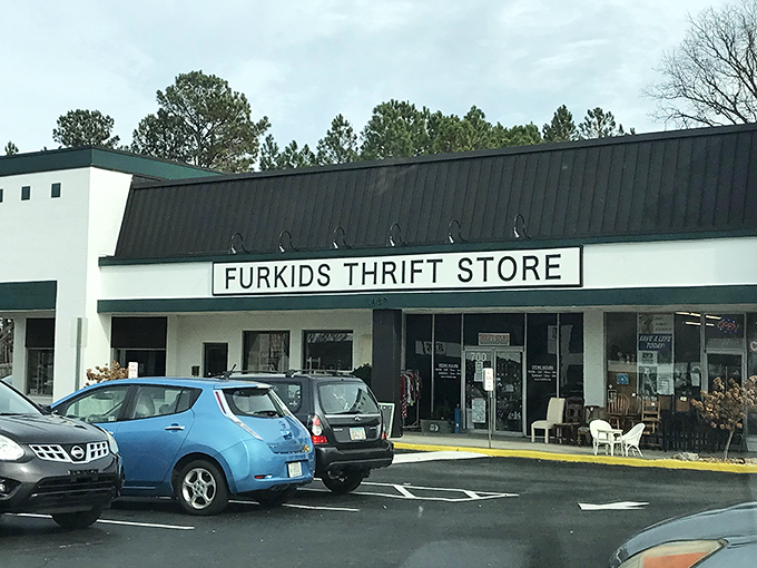 The simple storefront of Furkids Thrift Store belies the impact of your purchases&mdash;every deal helps a furry friend.Add to Conversation